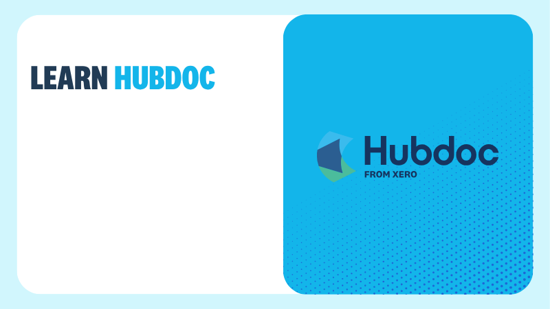 Hubdoc : Xero