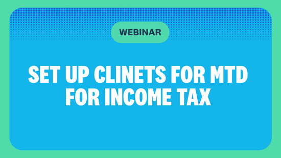 Set up clients for MTD for Income Tax - UK : Xero