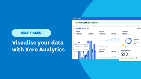 Visualise your data with Xero Analytics : Xero