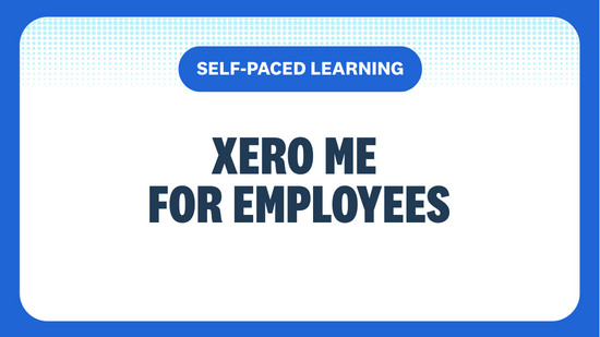 Xero Me for employees : Xero